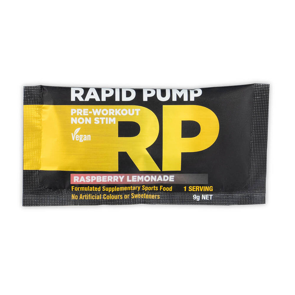 Rapid Pump Sample - Raspberry Lemonade – Rapid Supplements